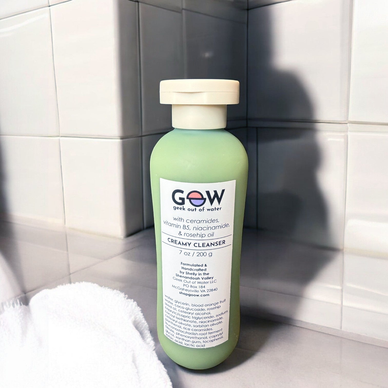 Creamy Cleanser - Refillable – Geek Out of Water Skincare & Beauty
